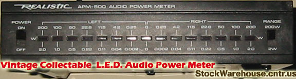 StockWarehouse.cntr.us - Realistic APM-500 Vintage Collectable Radio ...